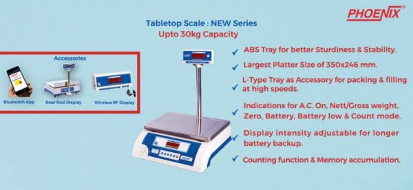 Phoenix NEW Series Weighing Scales - Phoenix | Leading manufacturer of ...